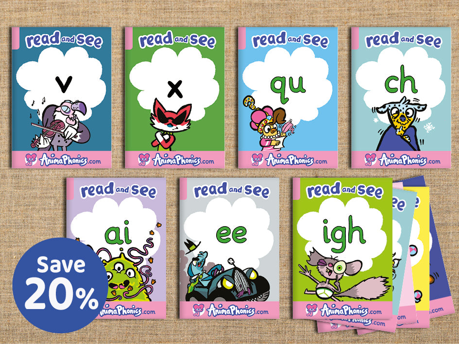 Phase 3 Guided Reading Pack – Anima Phonics