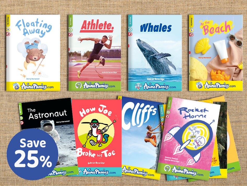 Phase 5 Guided Reading Pack – Anima Phonics
