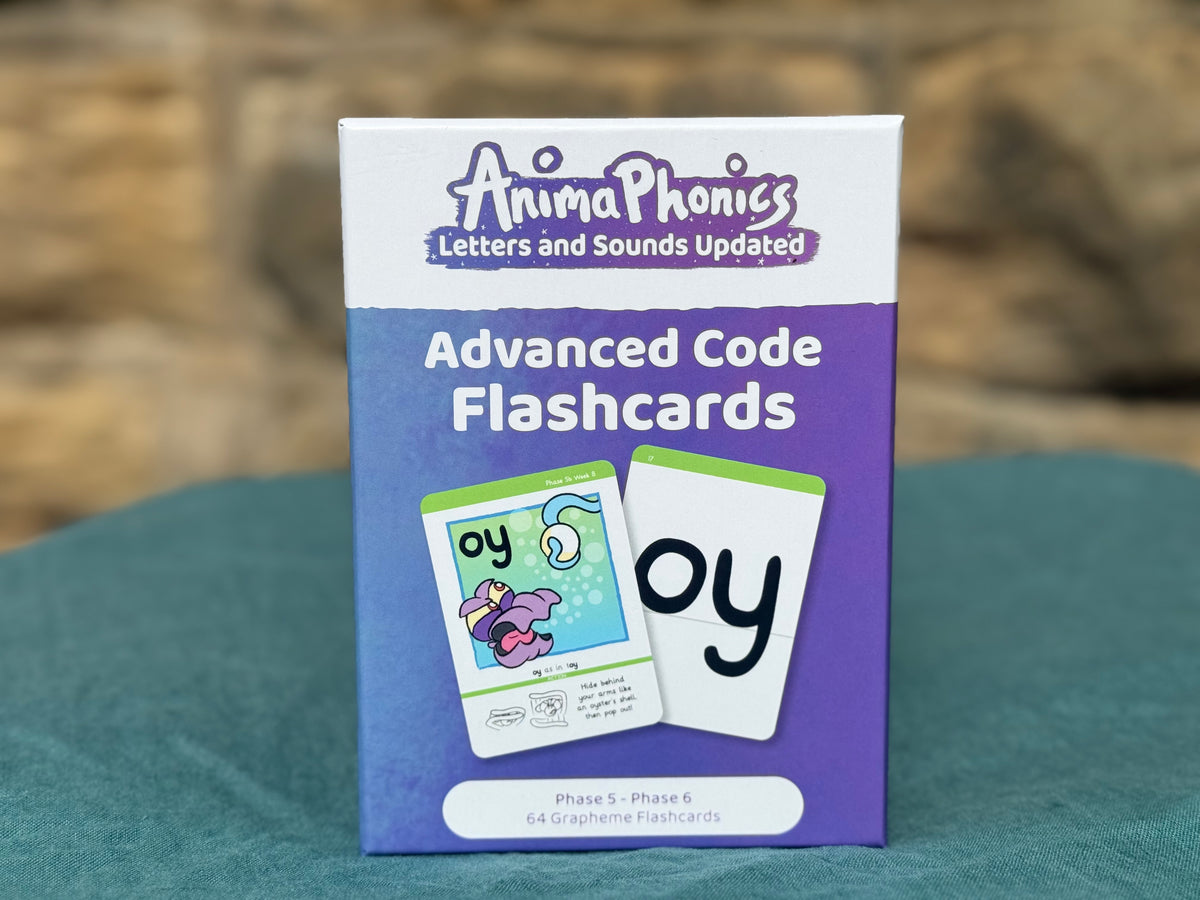 Advanced Code Flashcards – Anima Phonics