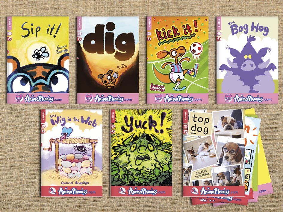 Phase 2-3 Story Books (PRE-ORDER) – Anima Phonics