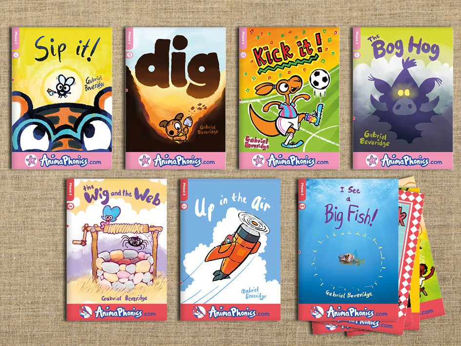 Phase 2-3 Story Books – Anima Phonics